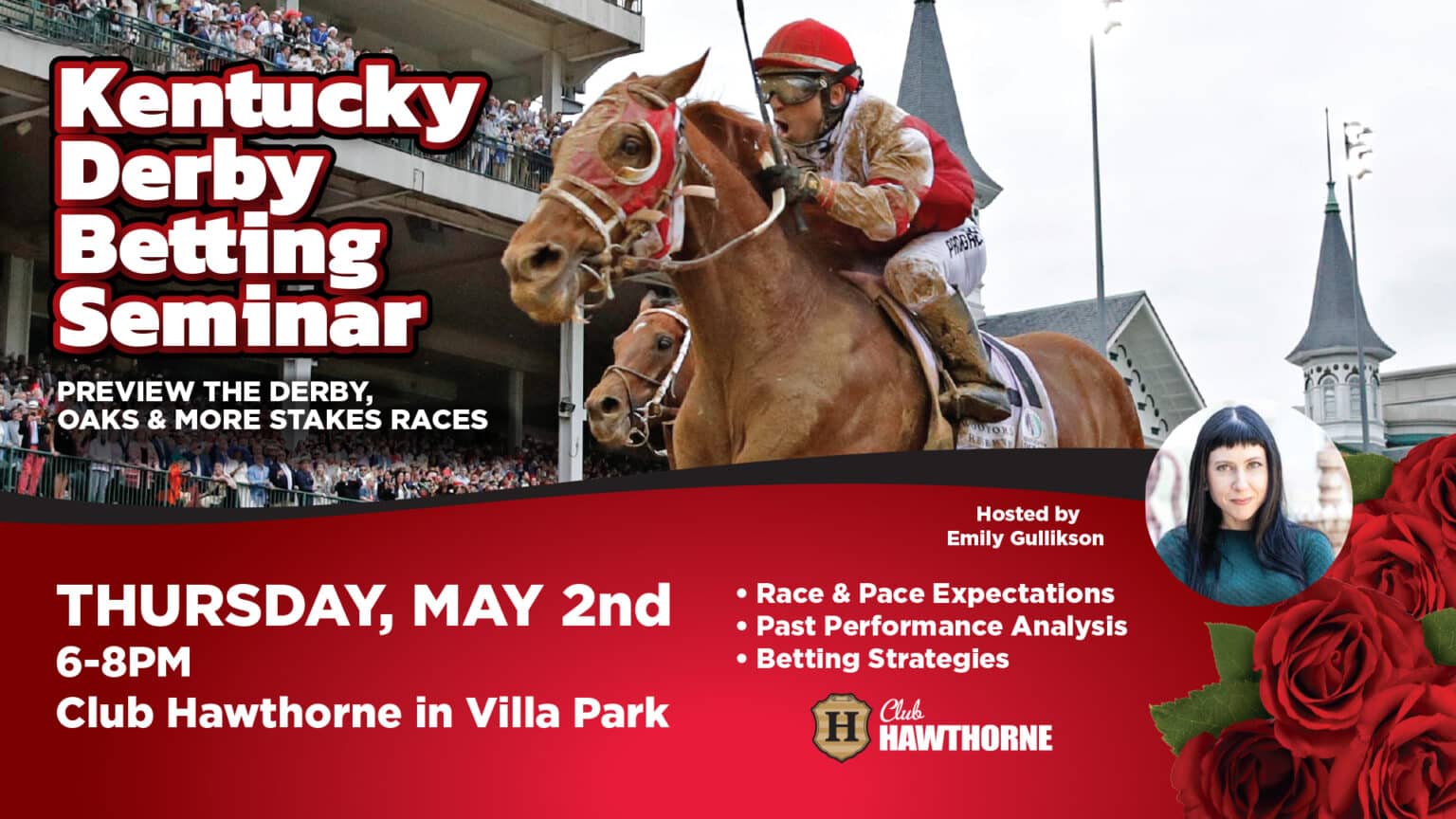 Kentucky Derby Betting Seminar – Hawthorne Race Course